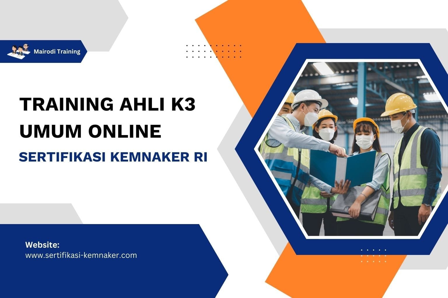 Training Ahli K3 Umum Online Sertifikasi Kemnaker RI